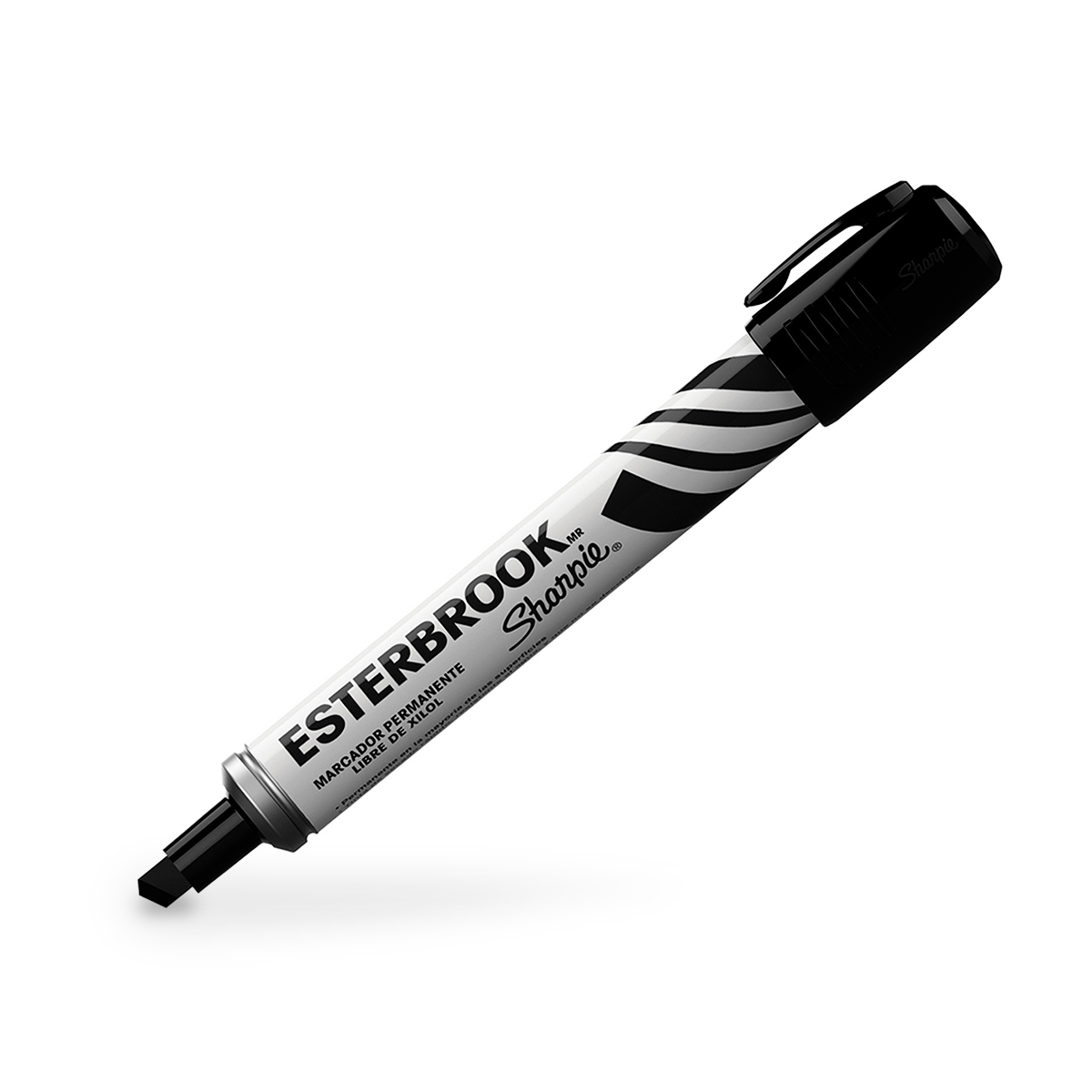 MARCADOR PERMANENTE ESTERBOOK COLOR NEGRO