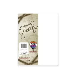 PAPEL OPALINA T/CARTA 125 Gr PAQUETE C/100 PIEZAS